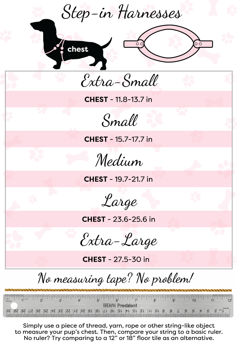 Dark Night Step-in Harness | Leather Black Dog Step-in Harness